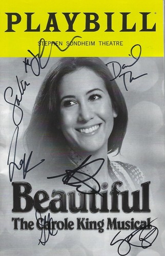 Beautiful Carole King Playbill July 2019 Signed Autographed Vanessa ...