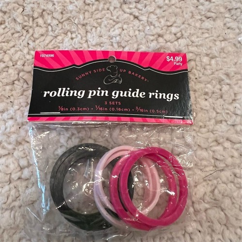 Sunny Side Up Bakery Rolling Pin Guide Rings 3 Sets | eBay