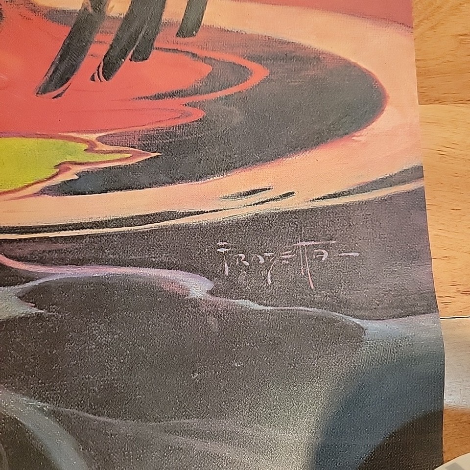 Vintage Frank Frazetta Spider Man Poster 18x23 Fantasy art print 1979 ...