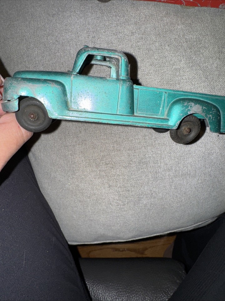 Structo • Pickup Truck #20 • Green Diecast 6” • Made in USA • Vintage ...