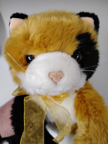 TY Classic "Chica" Calico Cat Ginger White Black Soft Plush 12" 2003 ...