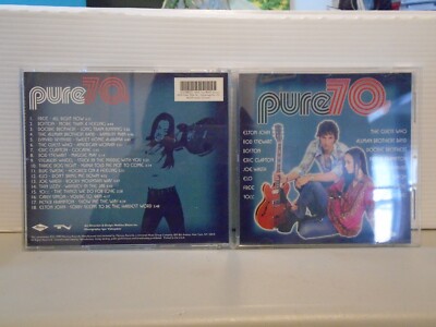 V.A.-PURE 70's-CD-Elton John, Boston, ELO, Free, Guess Who, Peter Frampton, Rod | eBay