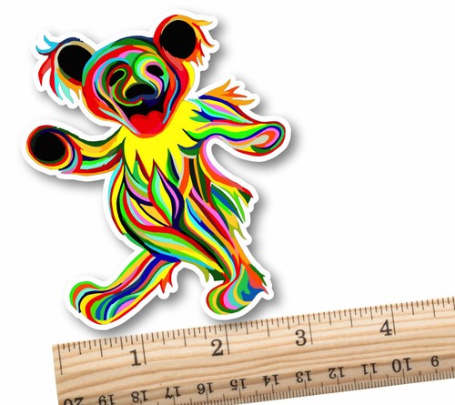 Grateful Dead Fan Art LSD Bear 3in Sticker Decal Deadhead Jerry Garcia ...