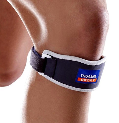 Adjustable Sports Padella Tendon Knee Support Brace Silicon Insert ...