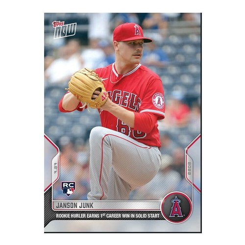 2022 Topps Now #602 Janson Junk Angels RC (PR-503) | eBay