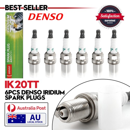 6 x DENSO IRIDIUM SPARK PLUGS HONDA CIVIC FD FK 06-12 JAZZ 1.3L & 1.5L ...