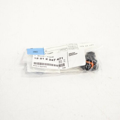 NEW BMW 3 E46 FUEL INJECTOR PLUG HOUSING 12512247471 2247471 OEM | eBay