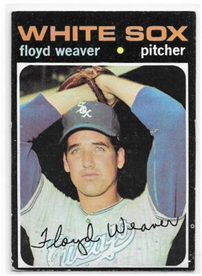 FLOYD WEAVER 1971 Topps Baseball card #227 Chicago White Sox EX | eBay