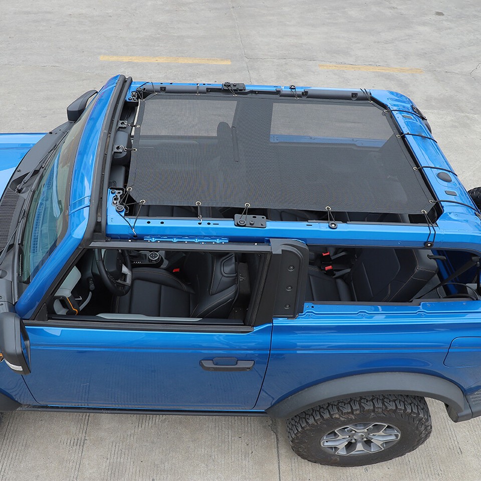 Anti-UV/Heat Top Roof Bikini Mesh Sunshade Sun Shade Cover for Ford ...