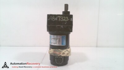 LEESON ELECTRIC CORPORATION 985.627H, PARALLEL BRUSHED GEARMOTOR ...