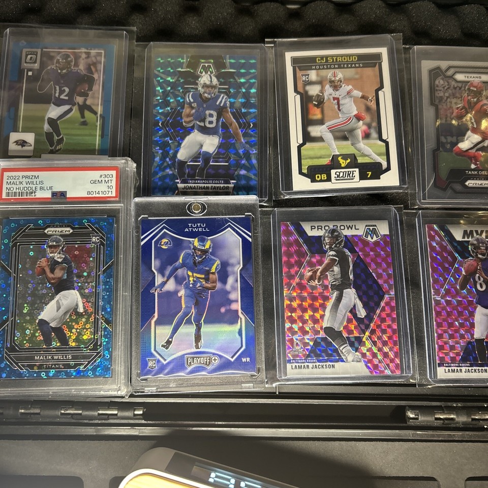 NFL Football Hot Packs-10 Cards Each-5 Rookies-look For 1/1s, Autos ...