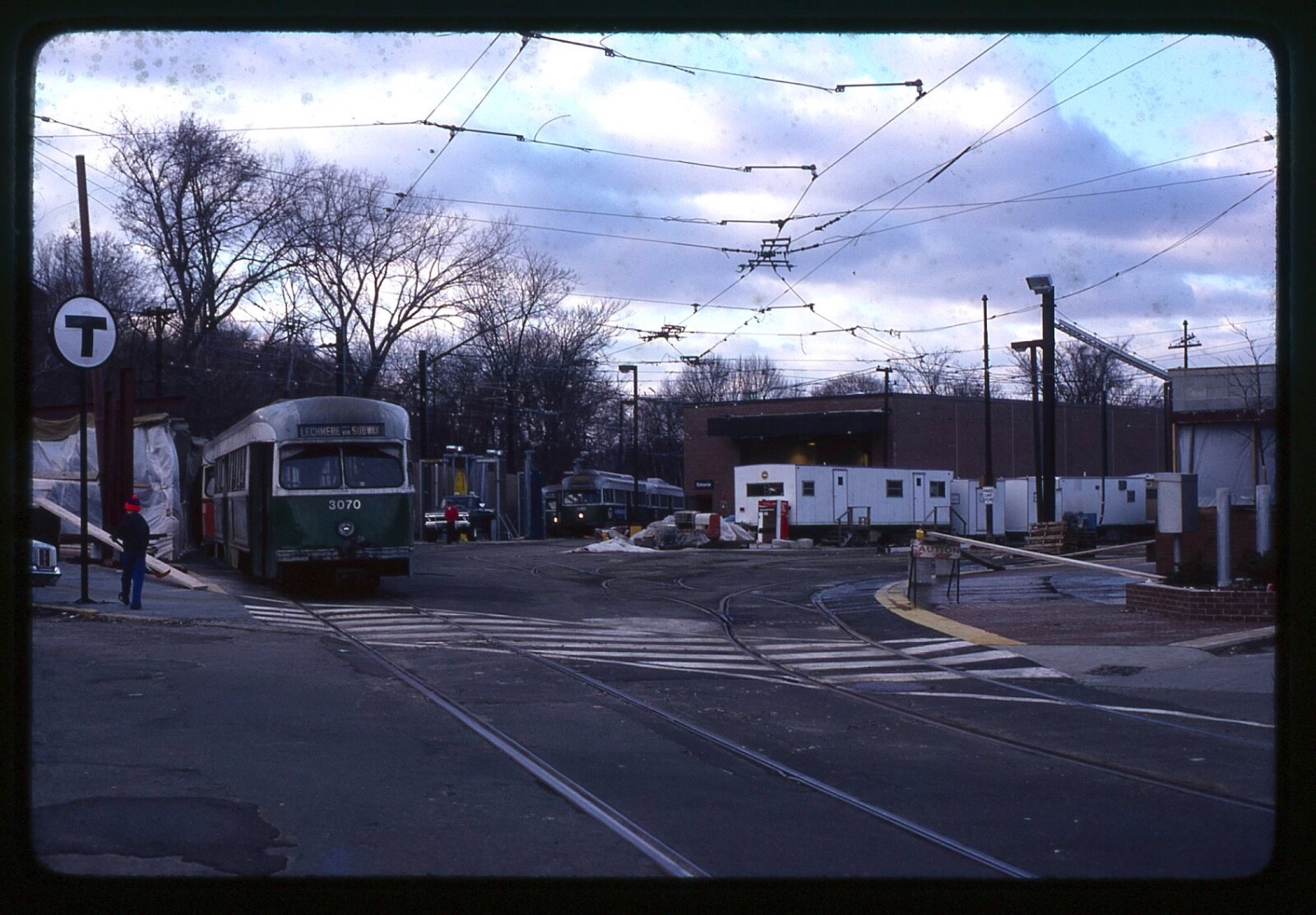 Trolley Slide - Boston MBTA #3070 PCC Streetcar 1979 Lake Street Car ...