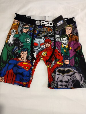 Men's Batman Boxers Men's Joker Medium Boxers Superman DC Comics | eBay