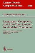 Languages, Compilers, And Run-Time Systems For Scalable Computers von ...