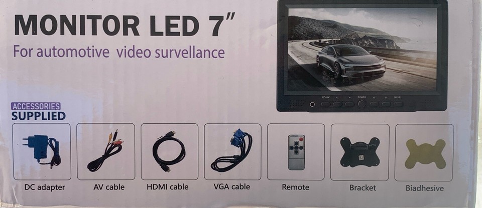 7" LED MONITOR | eBay