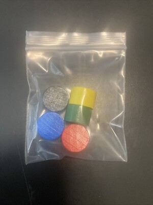 Ticket To Ride Board Game Replacement Pieces Parts Set Of Tokens Movers ...