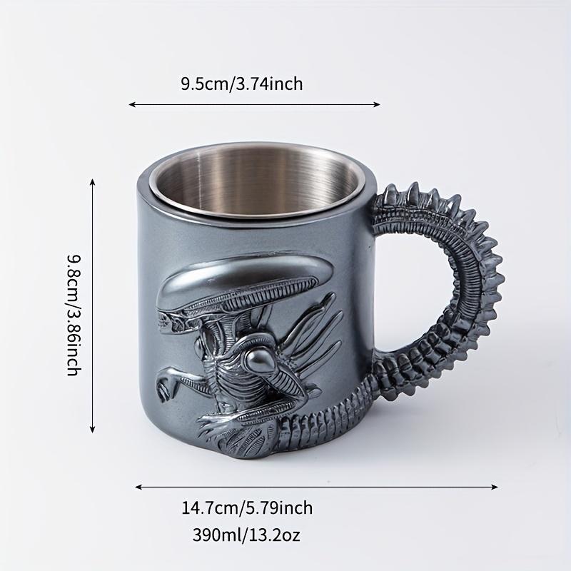 1pc New Xenomorph Mug 3d Flat Heat Transfer Alien Coffee Cup for Home ...