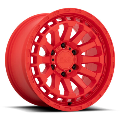 20 Inch Red Wheels Rims Black Rhino Raid 20x9.5 -18 FOR Jeep Wrangler ...
