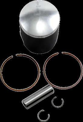 Wossner Complete Piston Kit 55.94mm Ring Circlip Wrist Pin Honda CR125M ...
