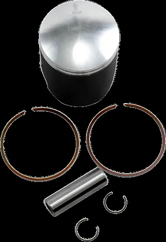 Wossner Complete Piston Kit 55.94mm Ring Circlip Wrist Pin Honda CR125M ...