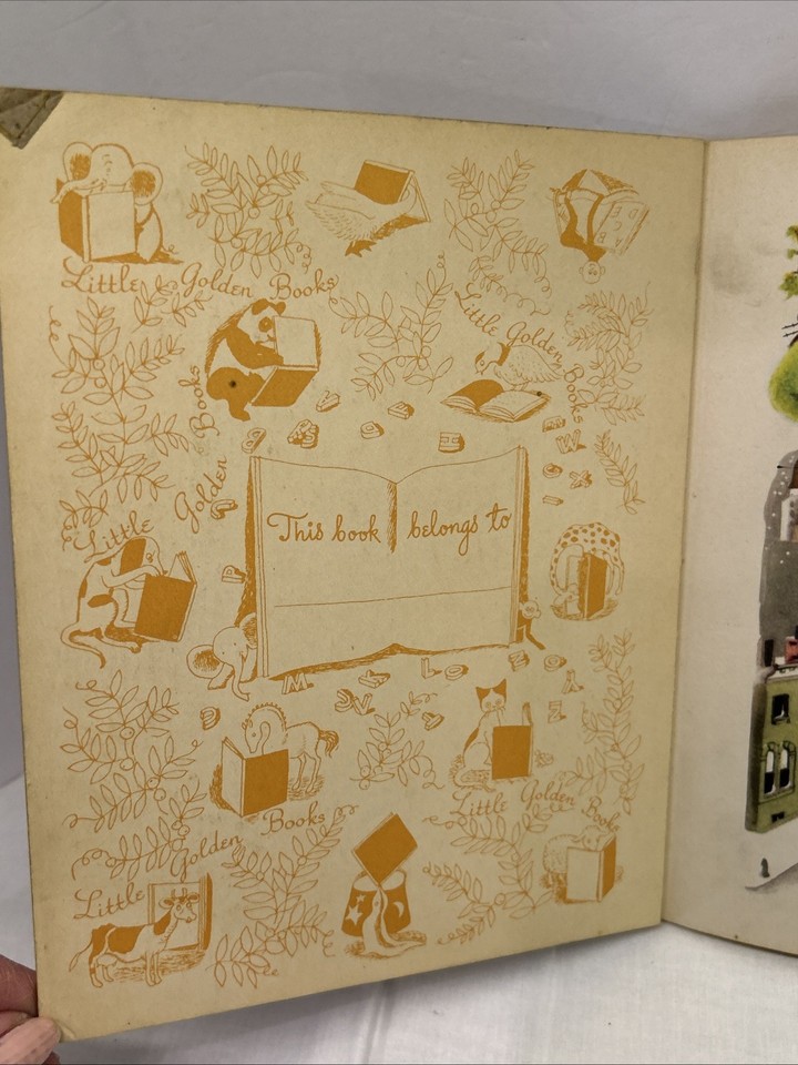 Little Golden Book Noises Mr Flibberty Jib Gertrude Crampton 1947 1st ...