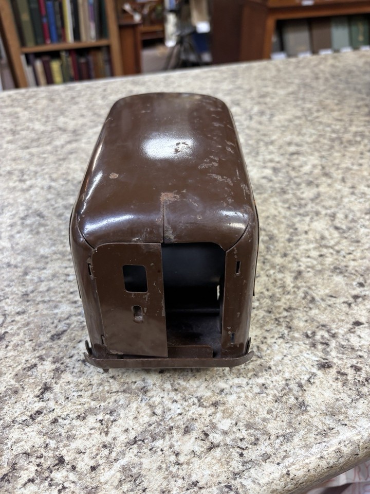 1940s Jewel Tea Pressed Steel Delivery Truck Service Van Brown Yellow ...