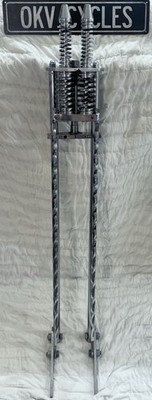 NARROW HARLEY DAVIDSON CLASSIC VINTAGE 70s SPRINGER W/TWISTED FORK LEGS ...