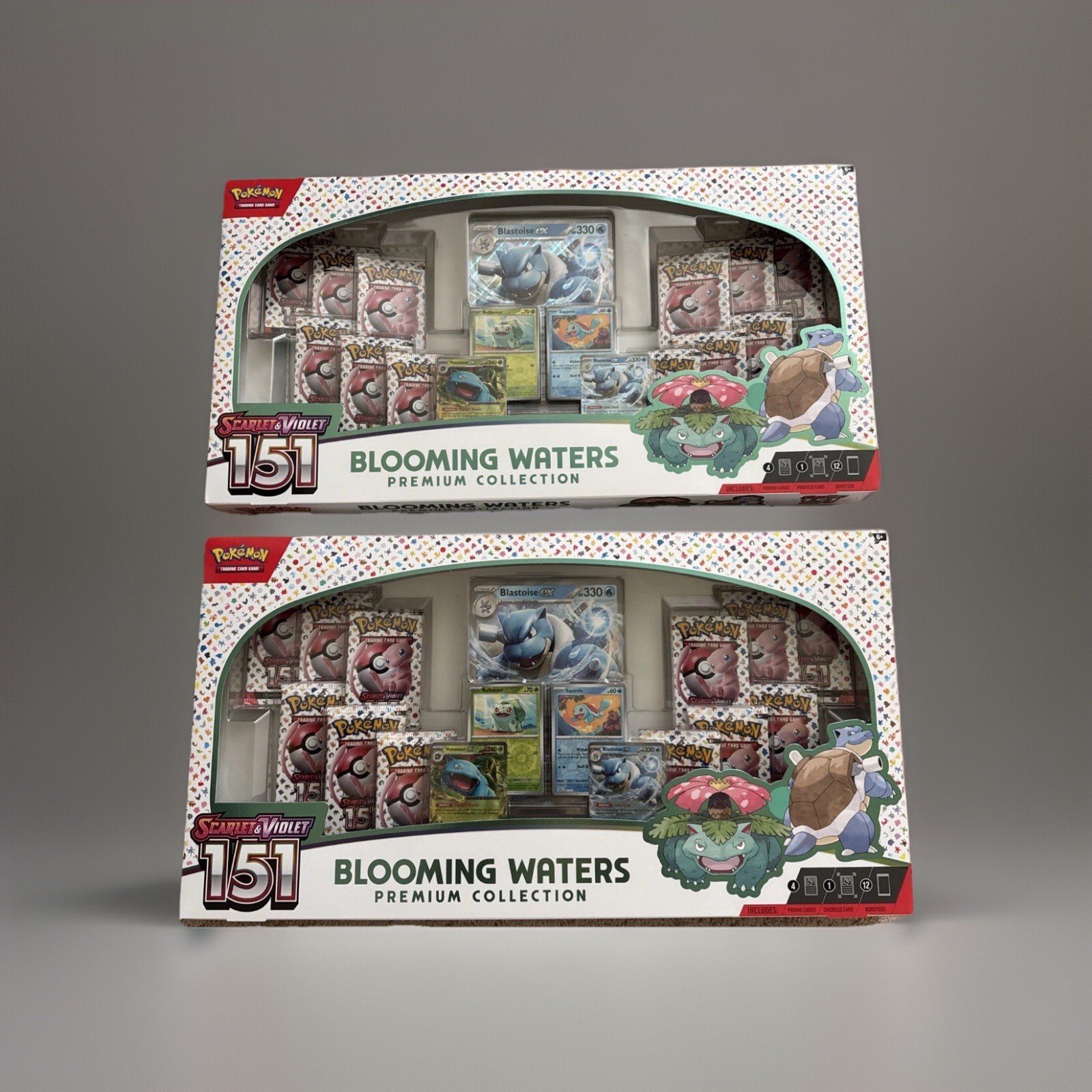 Pokémon TCG 151 Blooming Waters Premium Collection Factory Sealed 2 ...