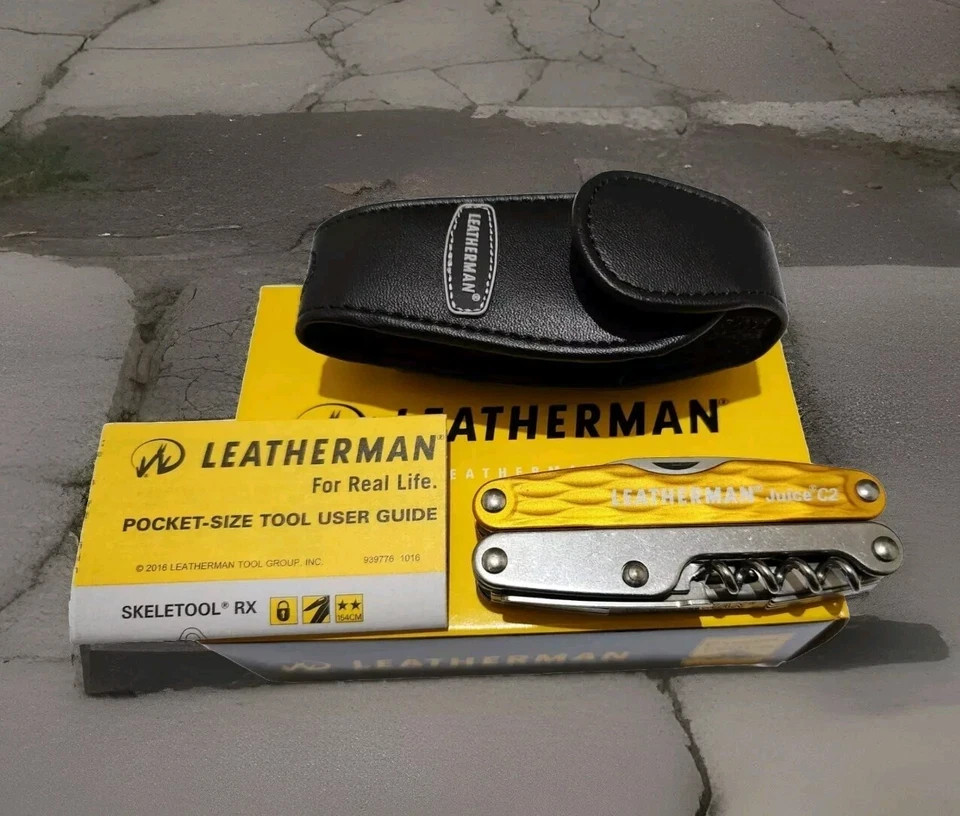 Leatherman Juice C2 Granite Gray / C2 Sunrise Yellow (retired ...