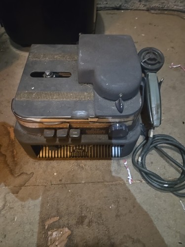 Gray Audograph BIXD-4 Dictation Machine Recorder Mic Vtg Antique | eBay