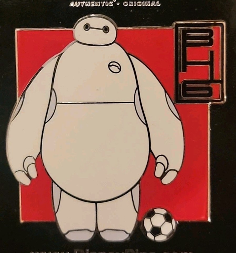 Disney Big Hero 6 Baymax Pin New On Original Card | eBay UK