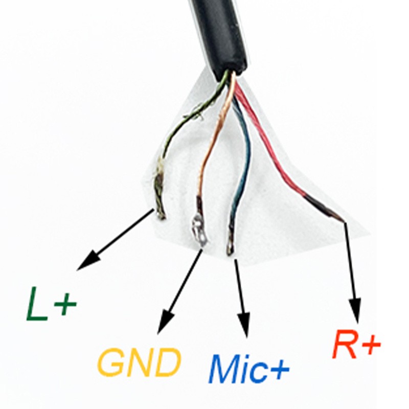 Pour Logitech G331 G332 G431 G432 Headset 4-pin Cable 2M Headphone ...