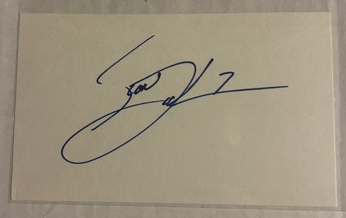 Scott Lachance Hand Signed Auto Autograph Index Card Islanders ...