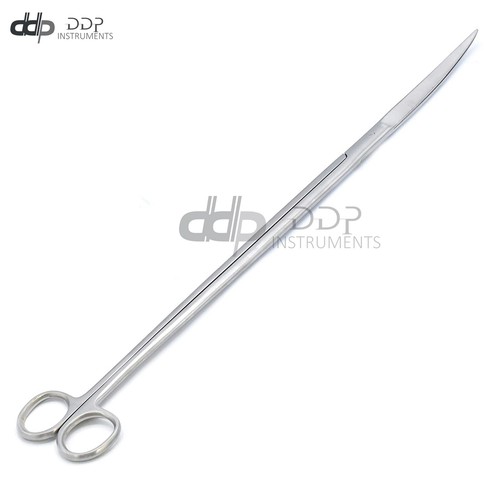 Kelly Scissors 18" Curved Extra Long Handle Sharp/Sharp Stainless Steel ...