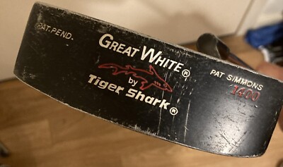 Great White Putter by Tiger Shark - Right Handed - Pat Simmons 1400 | eBay