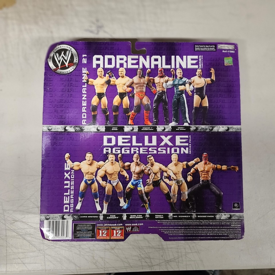 WWE Mikey and Big Show Adrenaline Series #21 Figure Set JAKKS Pacific ...