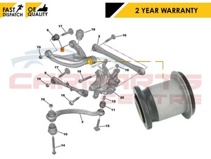 FOR CITROEN C6 05-12 PEUGEOT 407 04-10 REAR SUSPENSION CONTROL ARM ...