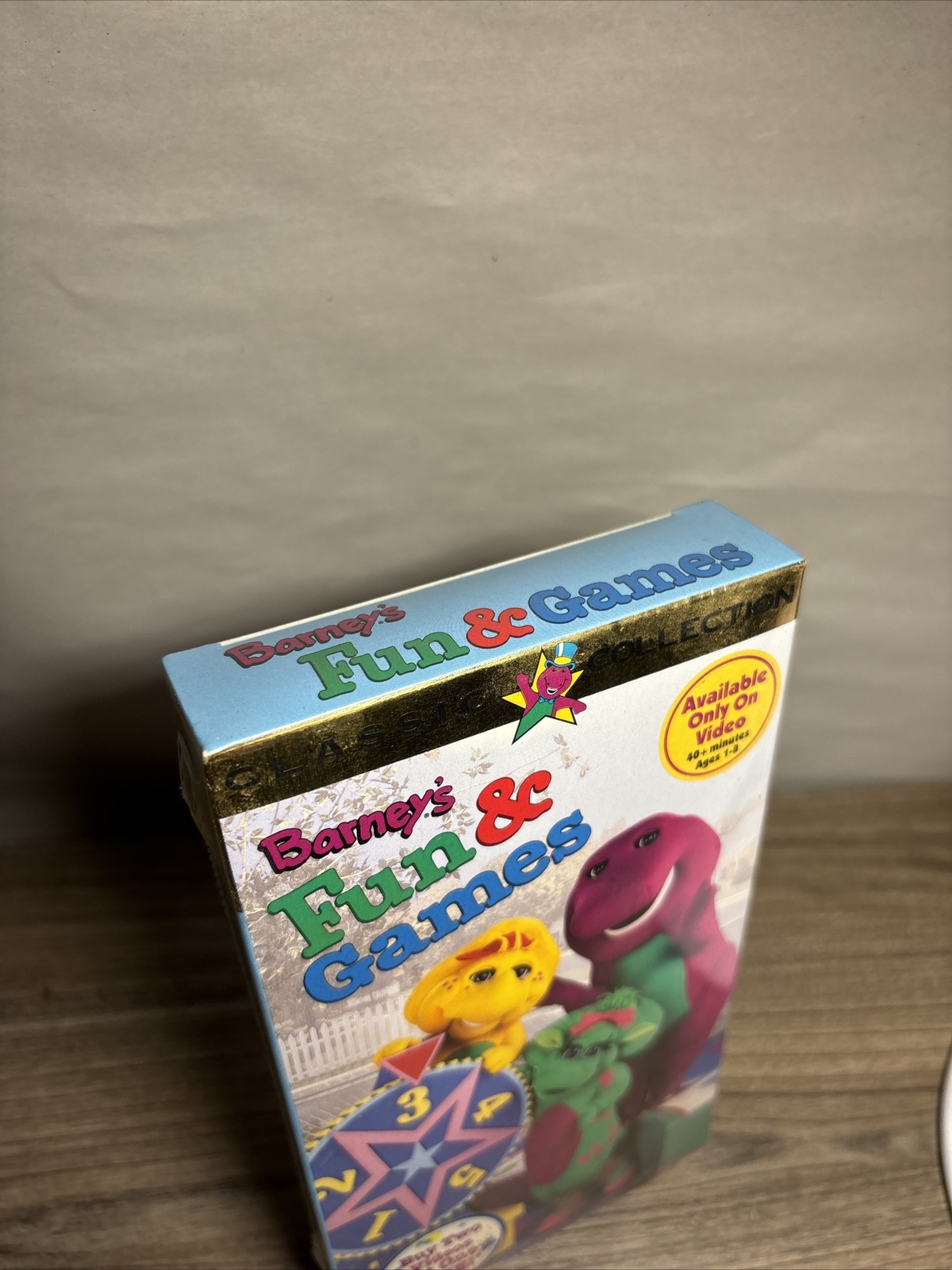 Barney - Barneys Fun and Games (VHS, 1996) for sale online | eBay