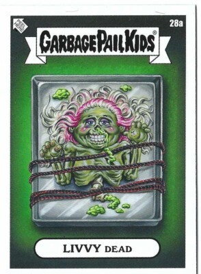 2024 TOPPS GPK OH THE HORROR-IBLE WAVE 6 28a LIVVY DEAD PRINT RUN=2652 ...