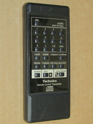 Technics Remote Control Transmitter EUR64559 tested (no batteries) 6 ...