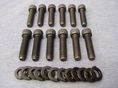 Ford Essex V6 High Tensile Self-Colour BLACK CAP Head Alloy Rocker ...