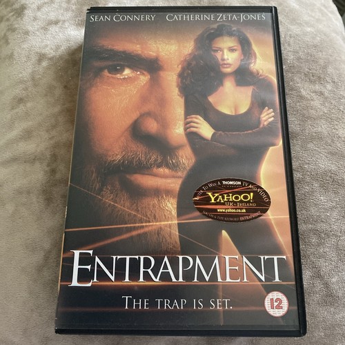Entrapment VHS Video Movie 1999 Big Box Ex-Rental Sean Connery ...