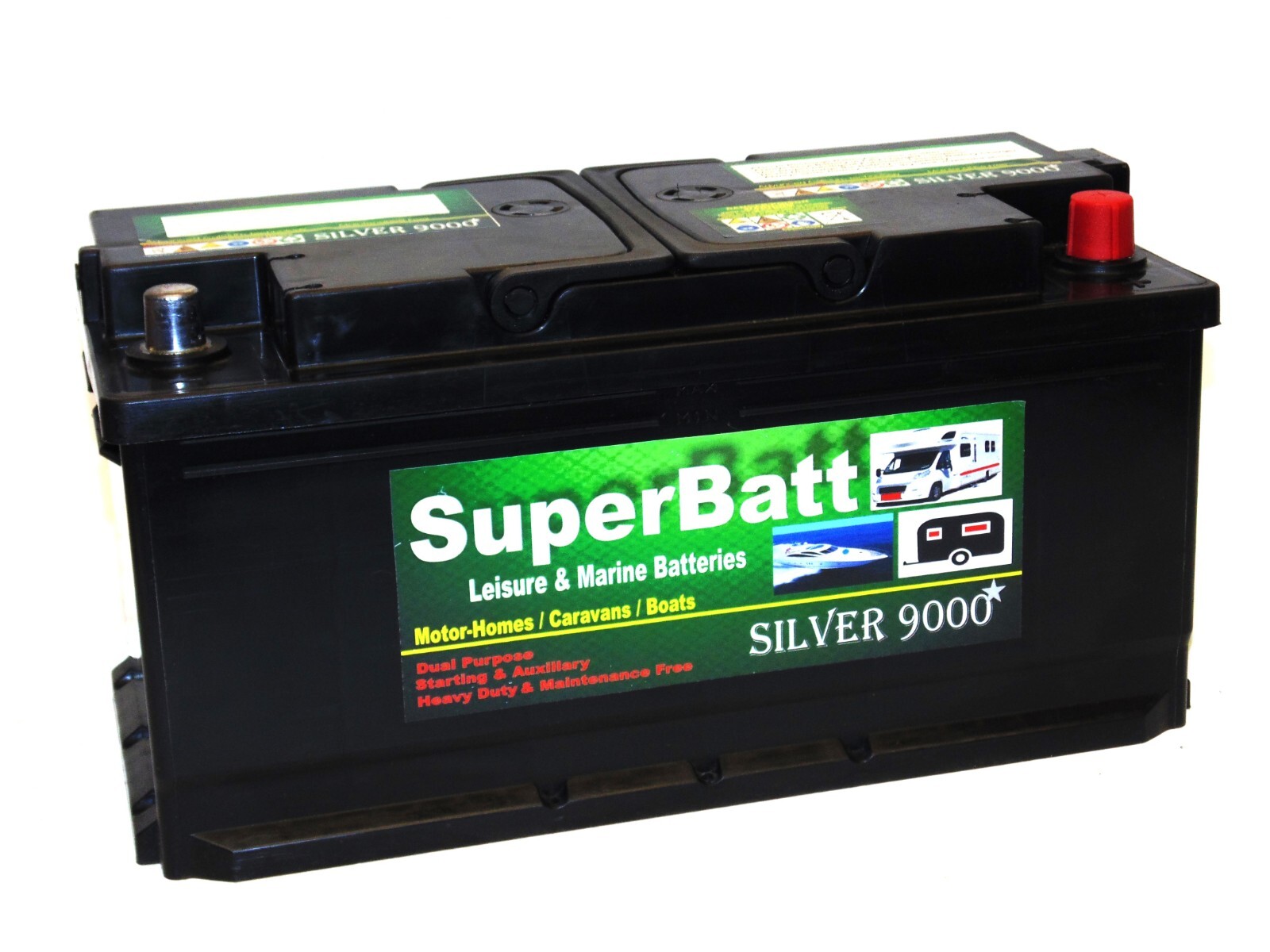 12V 110AH 110 AH SB HL400 Leisure Battery DEEP CYCLE Motorhome Caravan ...