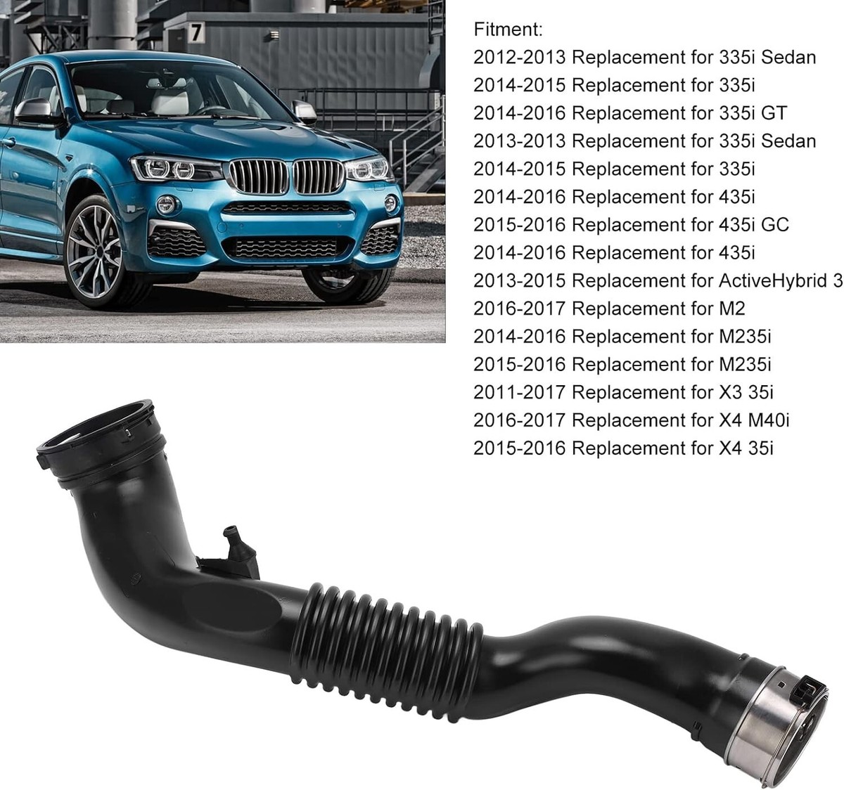 Air Intake Intercooler Air Pipe,Intercooler Air Hose Duct Intercooler ...