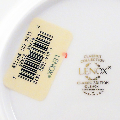 CLASSIC EDITION by LENOX Bread & Butter 6.4" Bone China NEW NEVER USED ...
