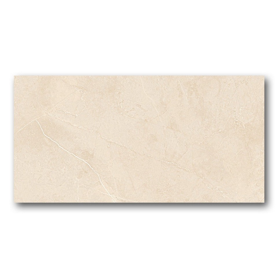18x36 Marmulla Beige Polished Stone Look Porcelain Tile | eBay