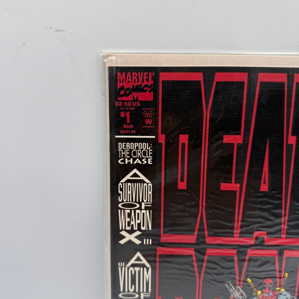 Deadpool The Circle Chase #1 1993 Marvel 1st Solo Series 1st App ...