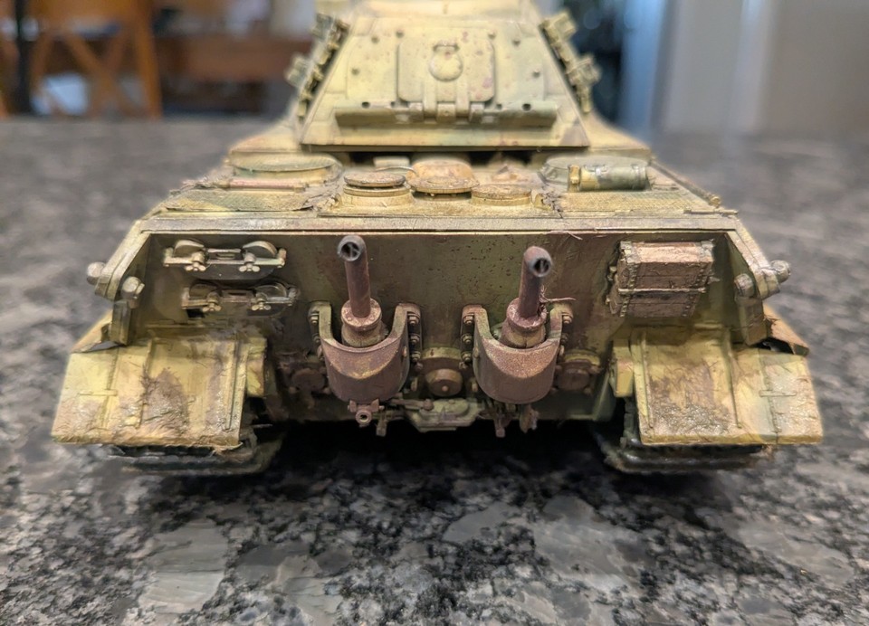 Built 1:35 German King Tiger Porsche Turret, Western Front '45 | eBay