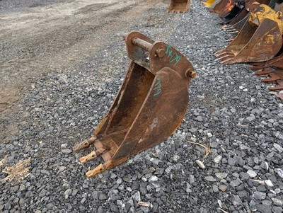 12" Cat Backhoe Bucket; 50-45 mm Pins; Fits: Cat 416/420/430 | eBay