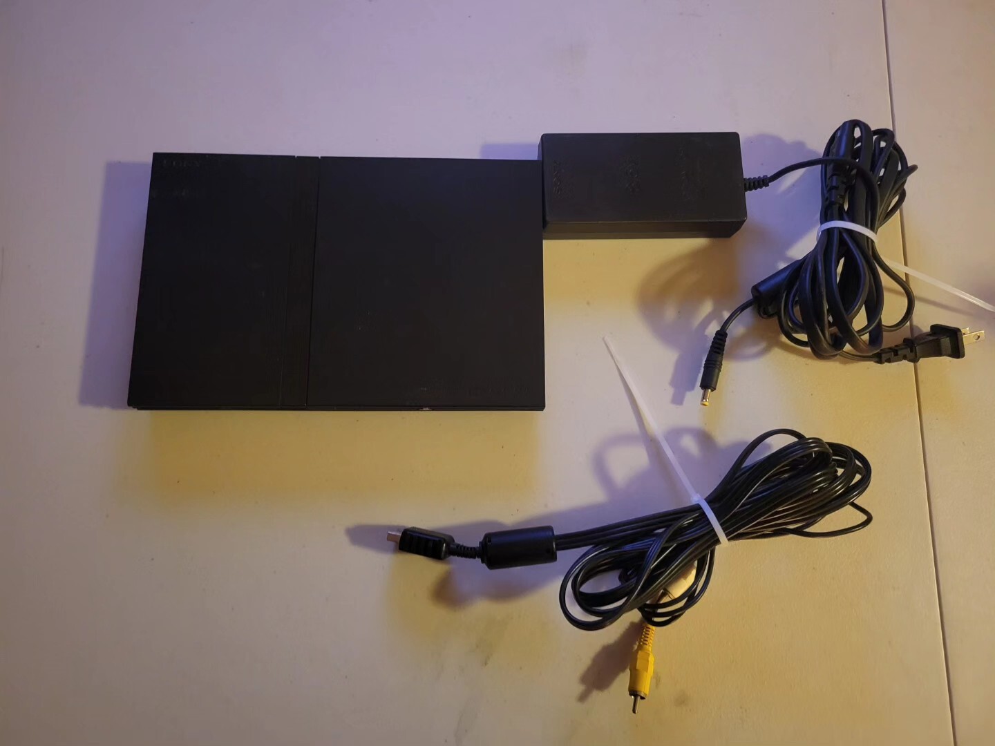 Sony Playstation 2 Console PS2 Slim System With Box/Plugs Doesn't Read ...